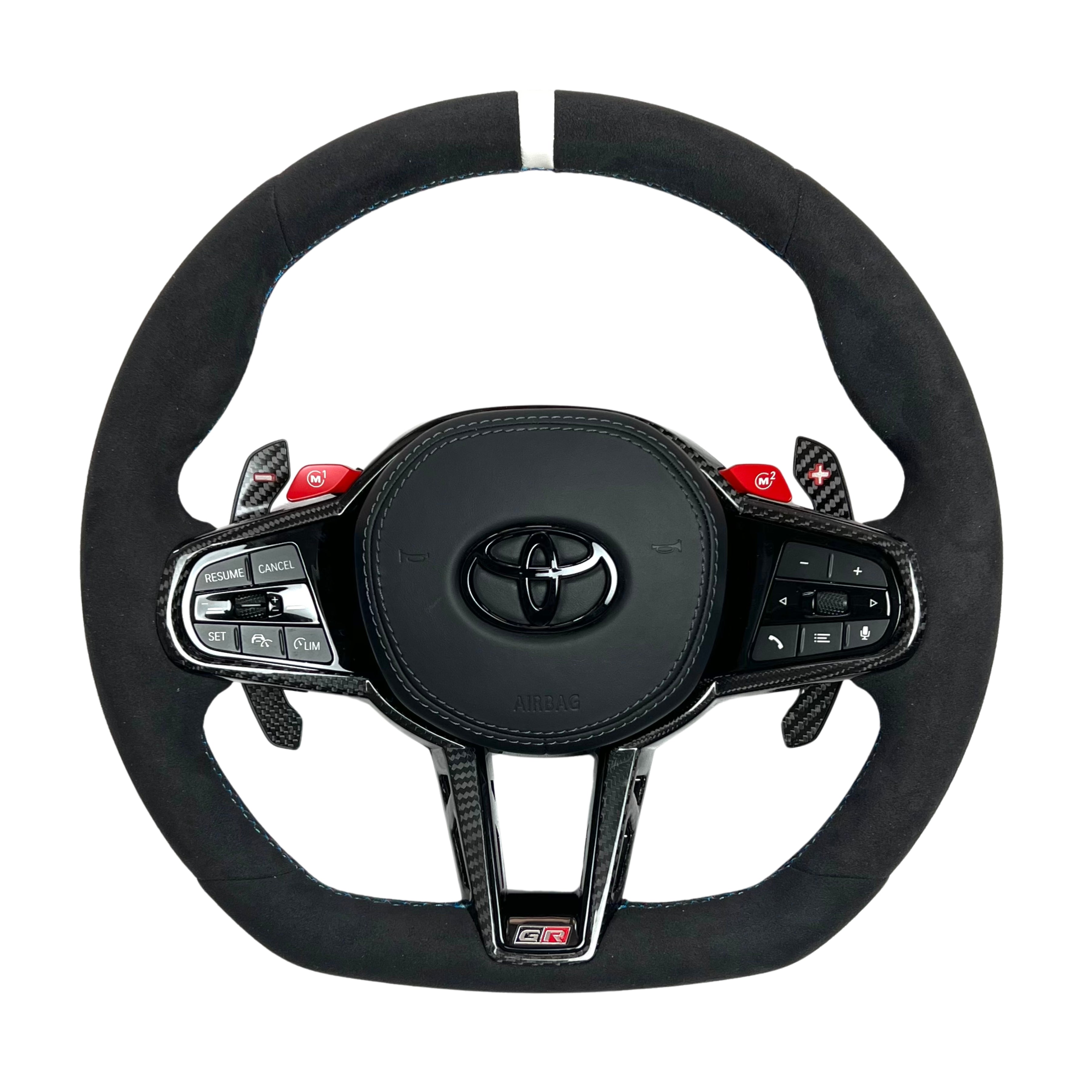 TOYOTA GR SUPRA A90 BMW G8X CS STEERING WHEEL (2019+) – AutoTailor